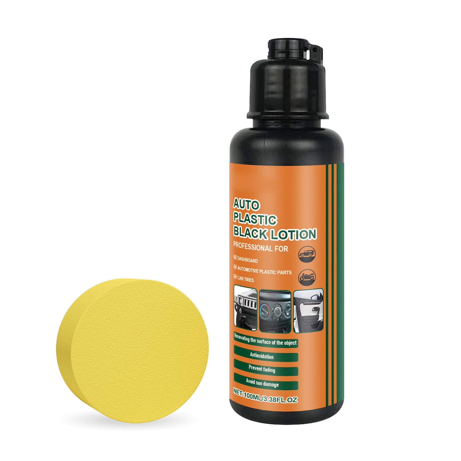 100ml Car Interior & Exterior Plastic Cleaner & Protector with ...
