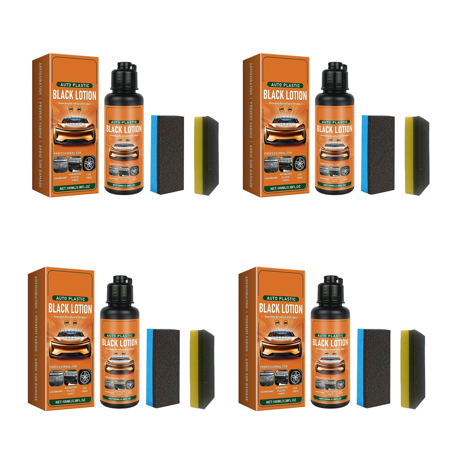 100ml Car Plastic Restorer & Refurbishing Agent - Vehicle Scratch ...