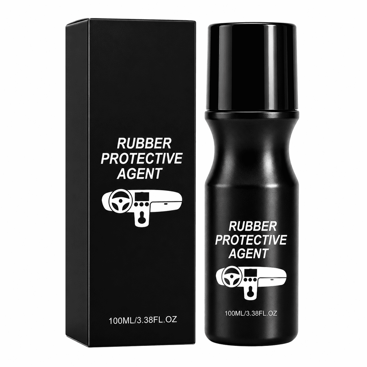100ml Car Rubber Seal Conditioner, Auto Weatherstrip Cleaner for Door ...