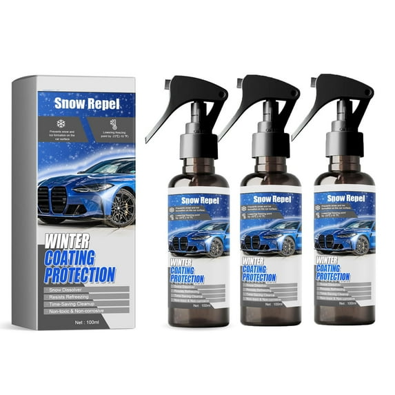 100ml Car Windshield Snow Melting Coating Spray,Fast Defrosting and Ice ...