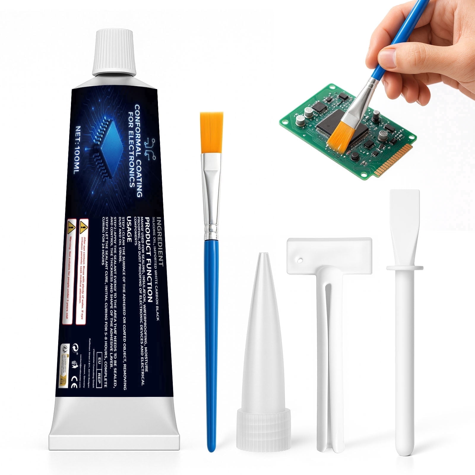 GDDP 100ml Conformal Coating Industrial Sealant, Liquid Clear ...