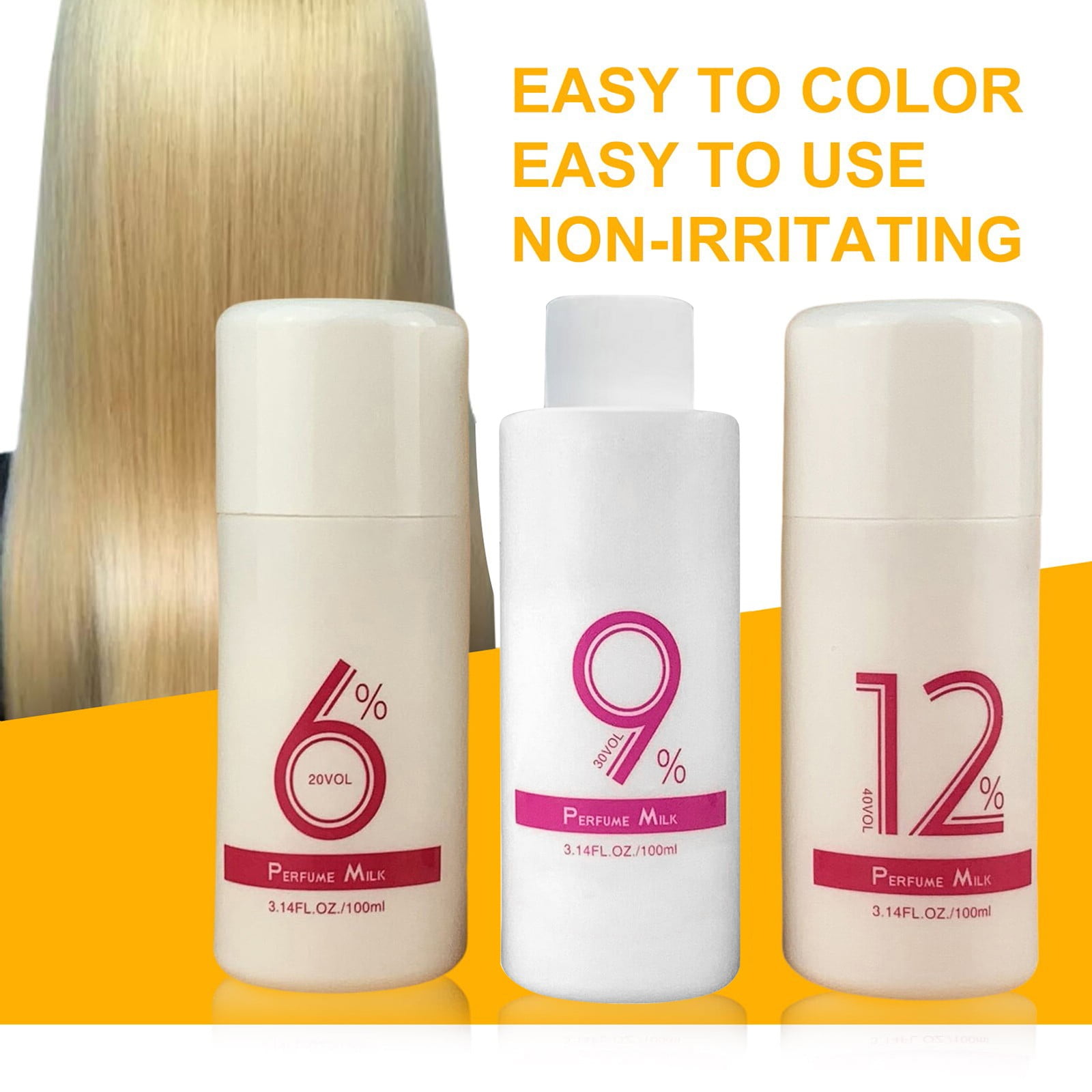 100ml Dioxygen Milk Non Irritating Ingredients Gentle Easy To Color ...