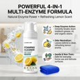 100ml Foaming Cleaner, 4-in-1 Multi-enzyme Foam Cleaner, All-Purpose ...