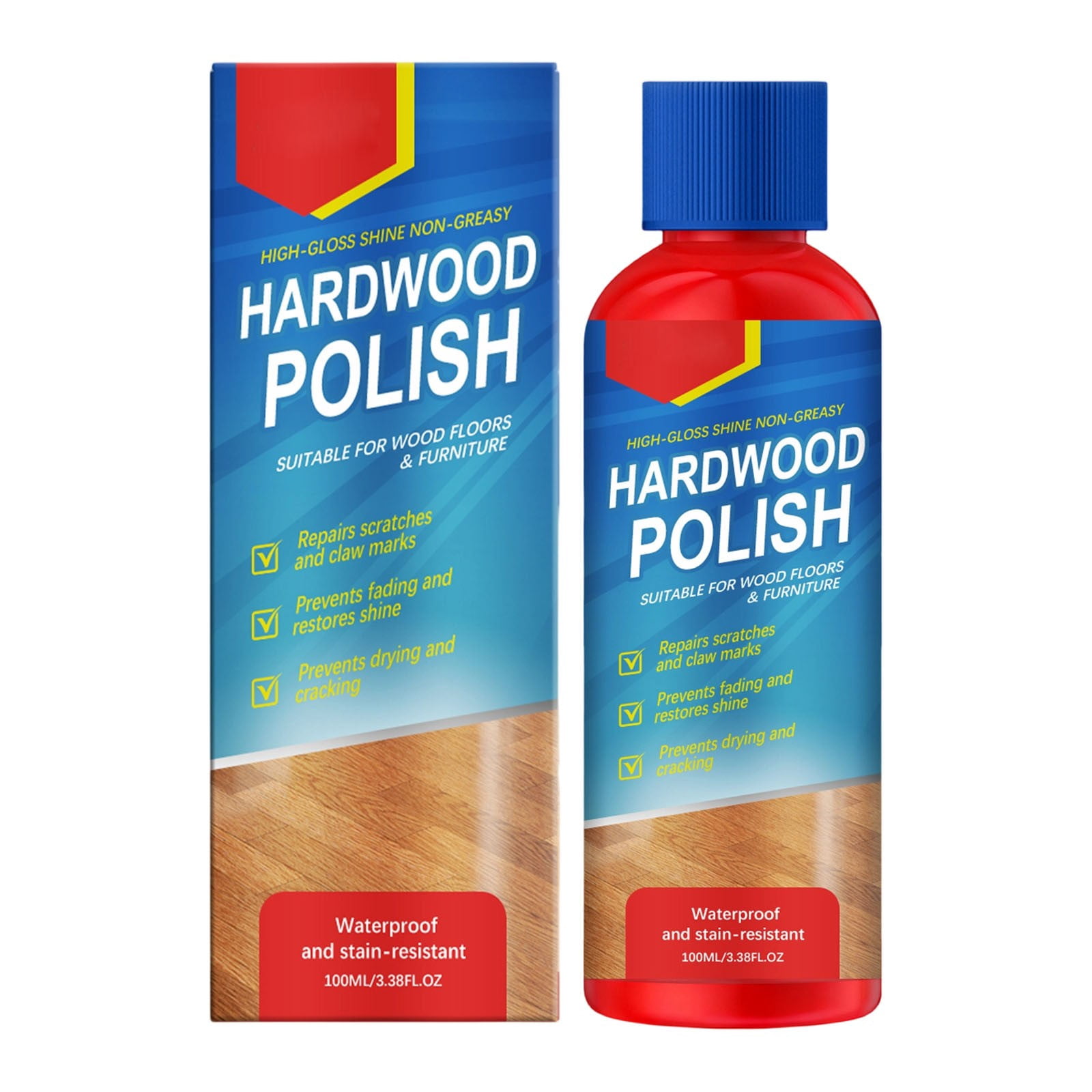 100ml High Gloss Wood Floor Polish for Laminate Flooring Professional ...