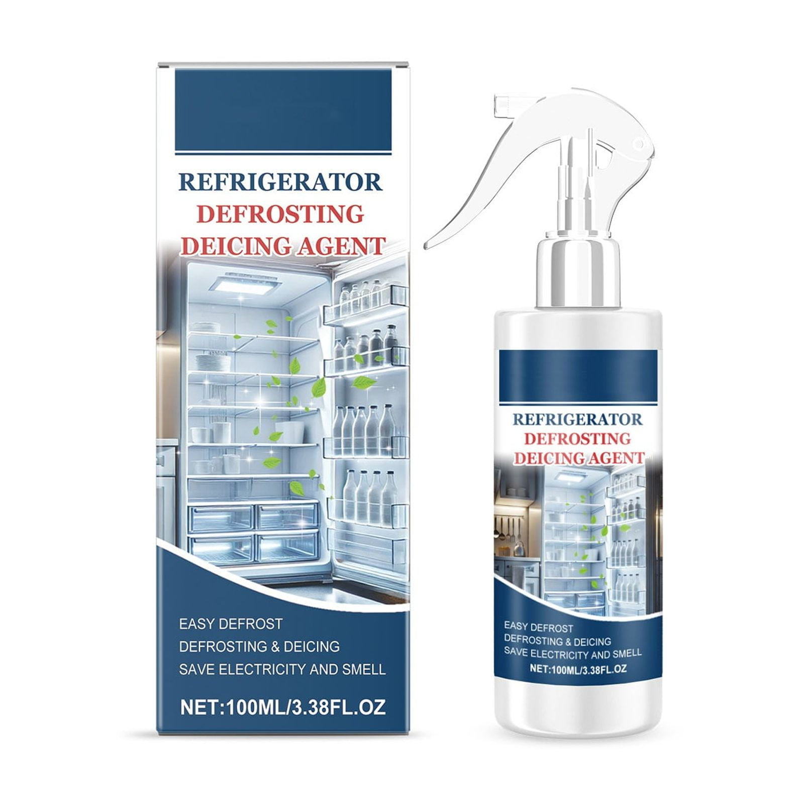 100ml Ice Cabinet Defrosting Agent Icing and Snow Melting Cleaning ...