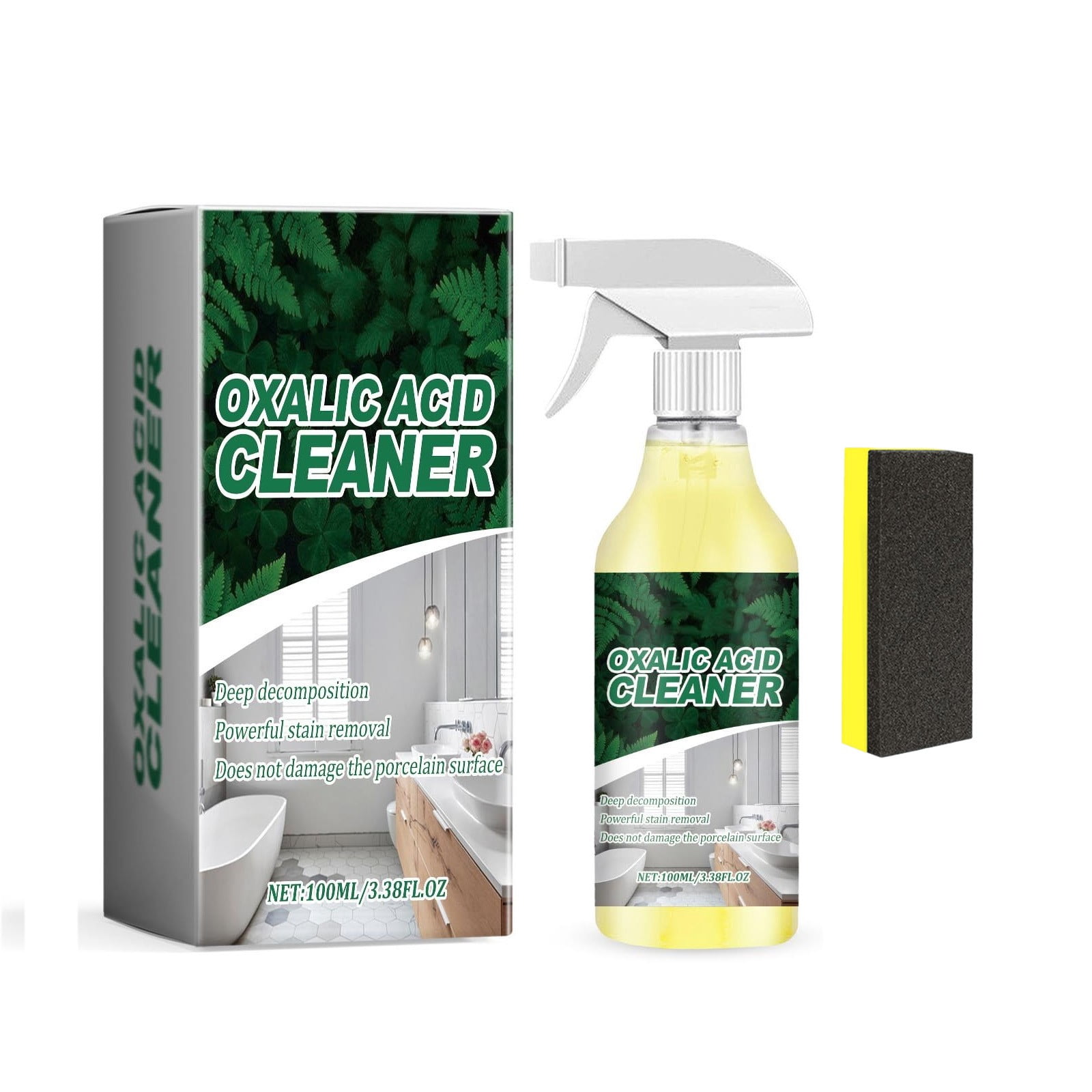 100ml Oxalic Detergent Toilet Tile Toilet Bowl Cleaner, Multipurpose ...