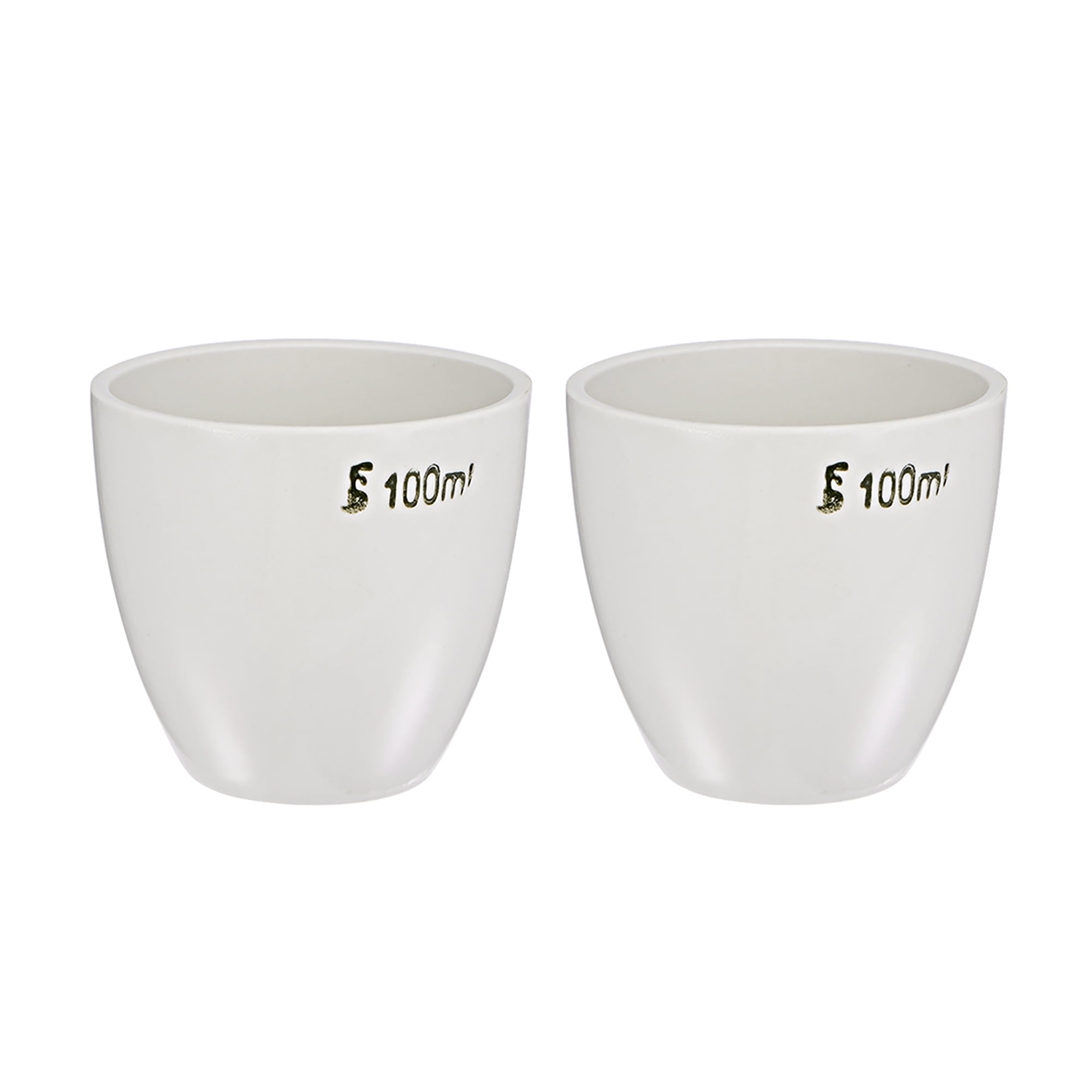 100ml Porcelain Crucible Cup for Foundry Melting Casting Refining 2 ...