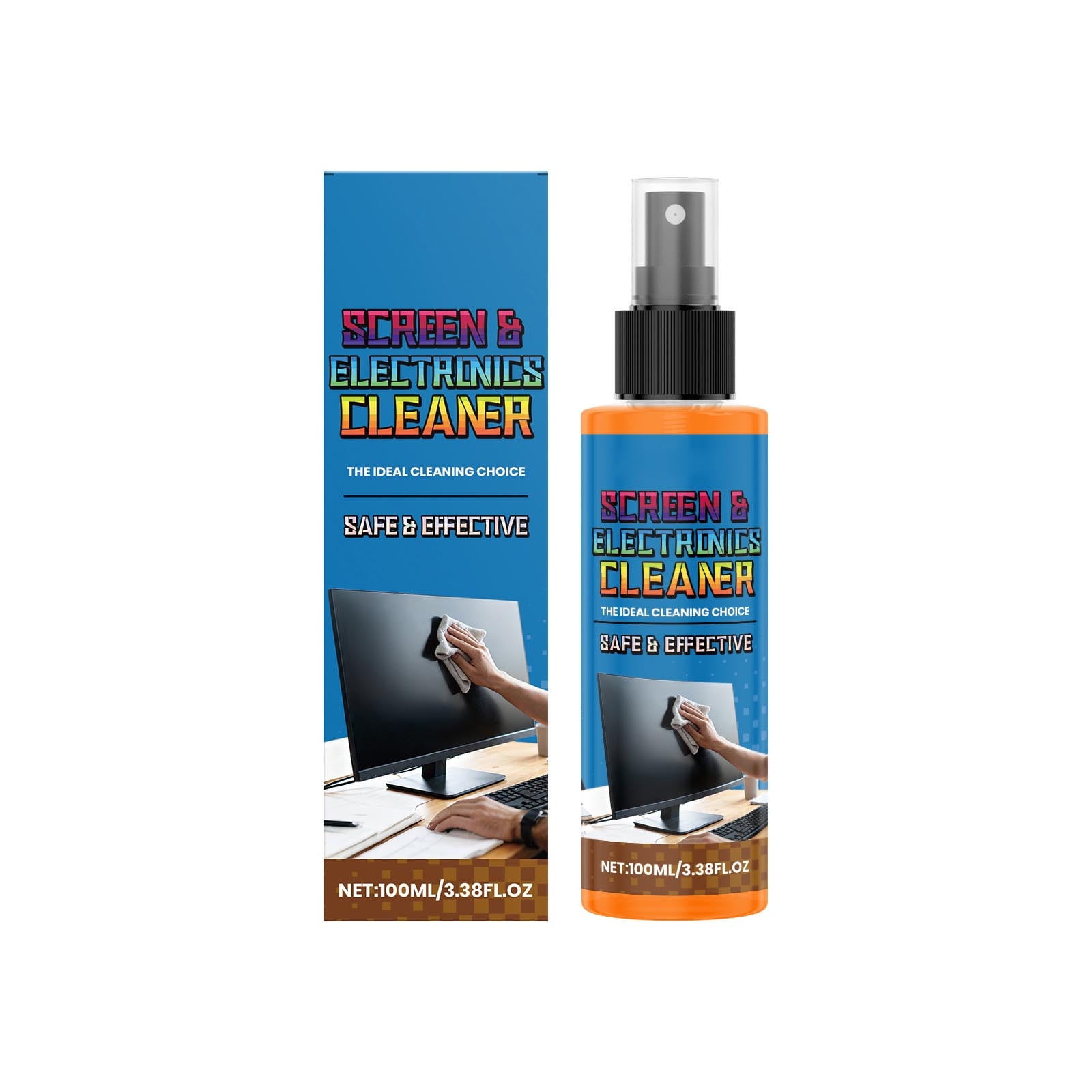 100ml Screen Cleaner Spray, Electronic Device Cleaning for Phone Laptop ...