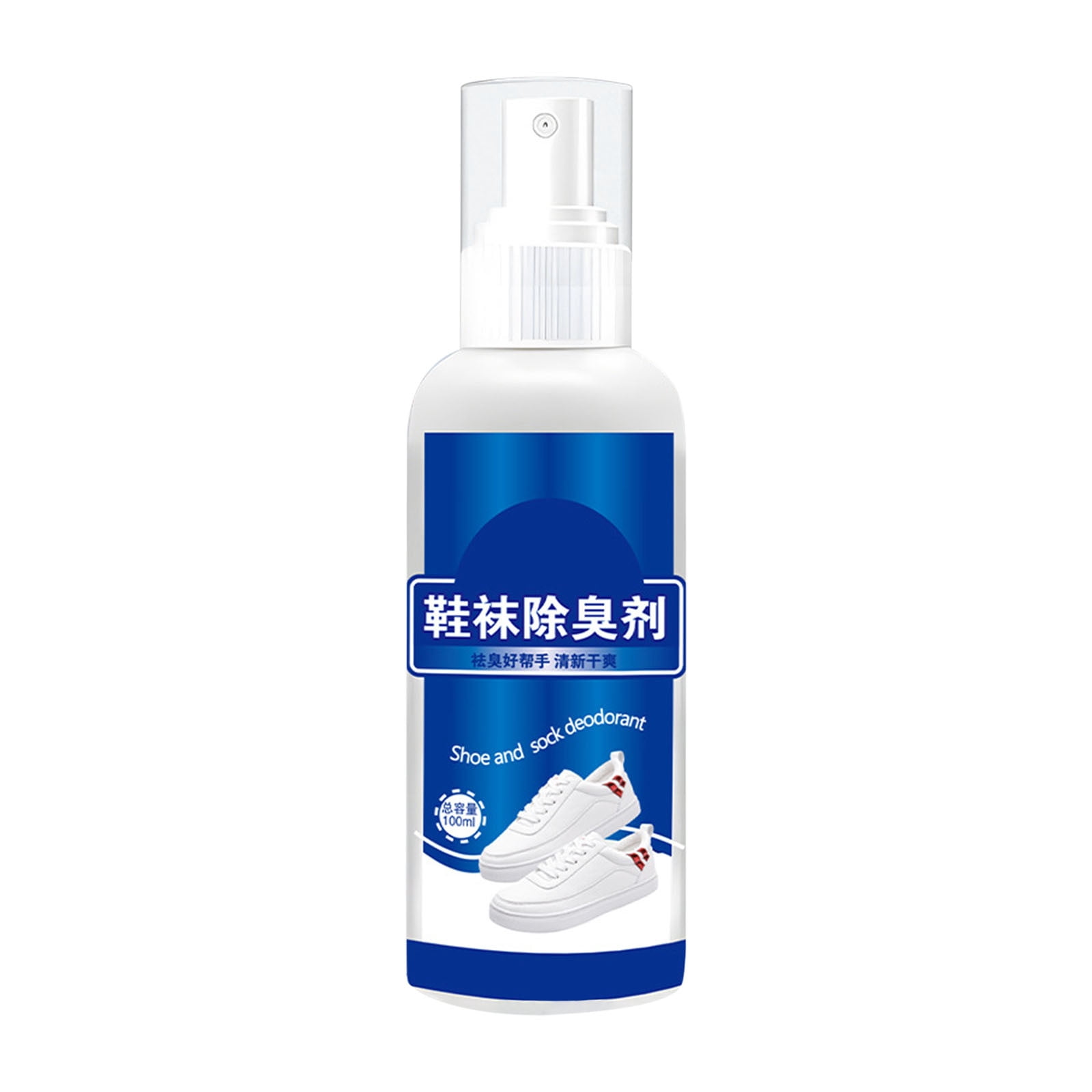 100ml Shoe and Sock Deodorizer Spray, Odor Eliminator for Sneakers ...