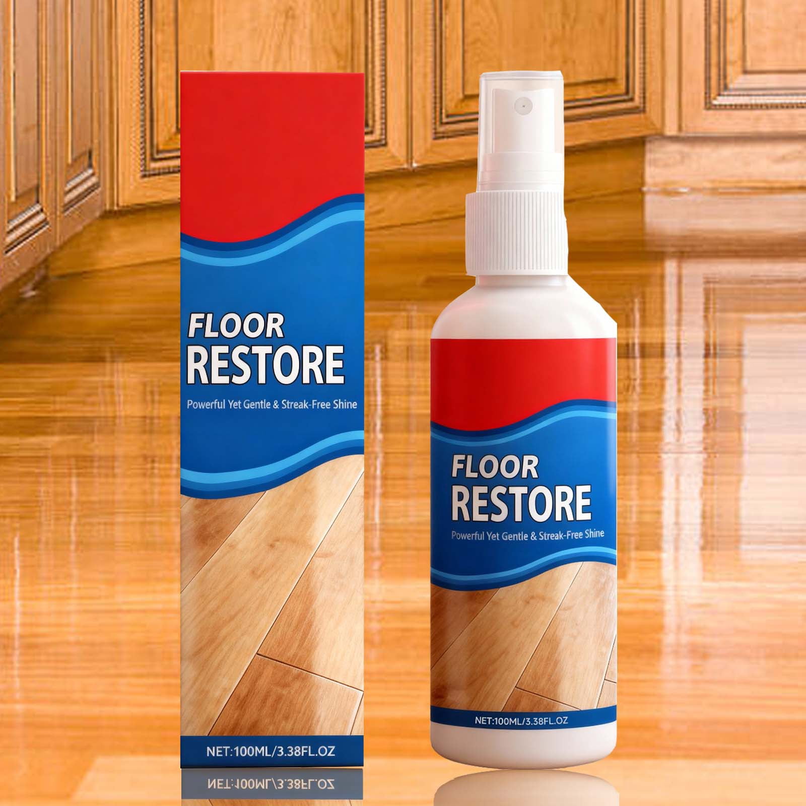 100ml Ultimate Floor Restorer & Polish,Floor Restore-Eez Hardwood Floor ...