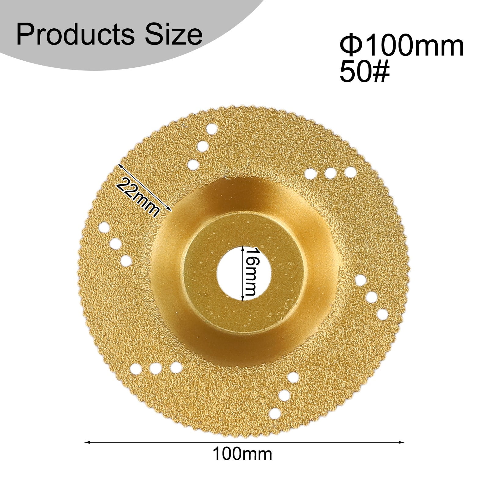 100mm Angle Grinder Cutting Disc for Marble and Granite - Walmart.com