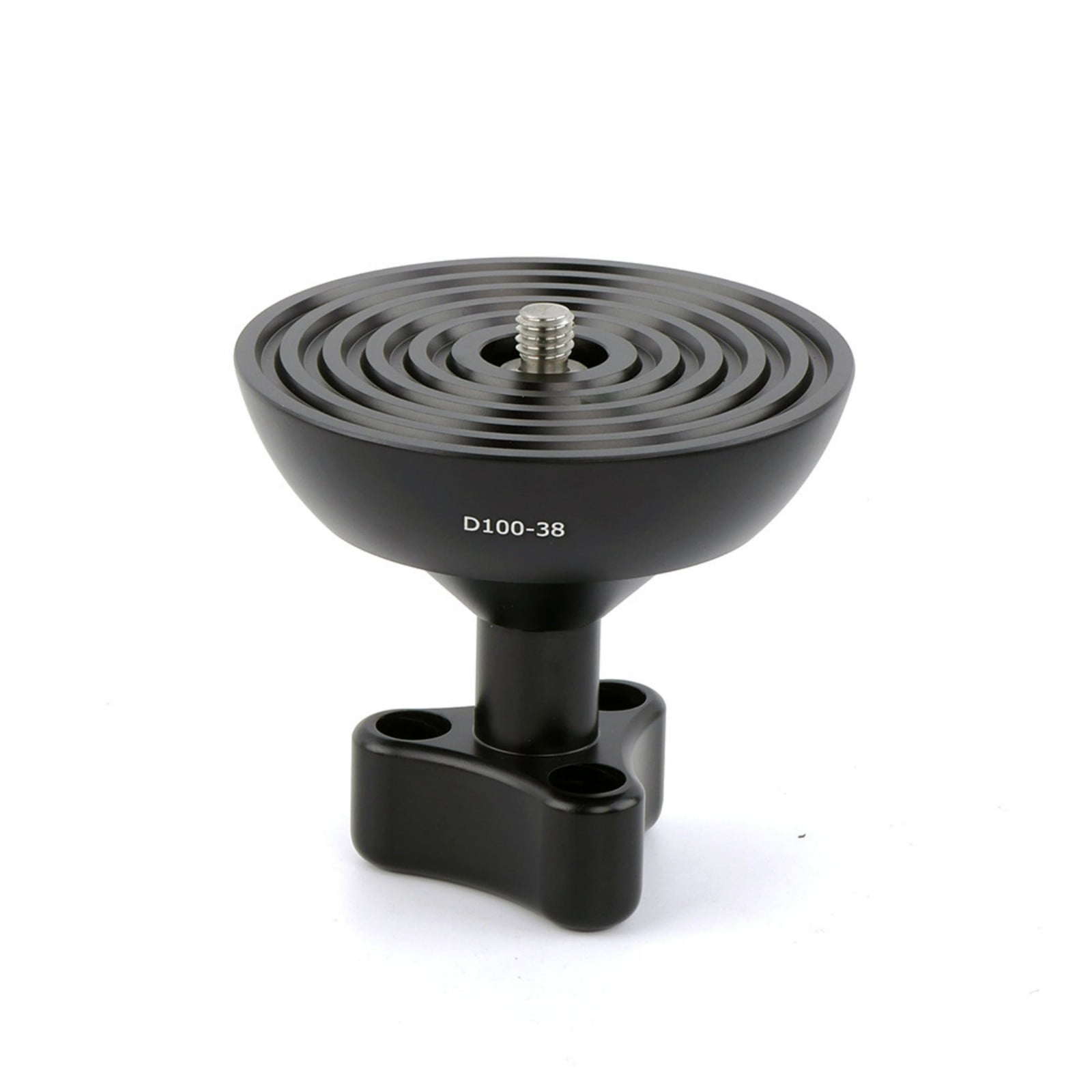 100mm Bowl Adapter,Metal Half Round Flat to Bowl Adapter for Gimbals ...