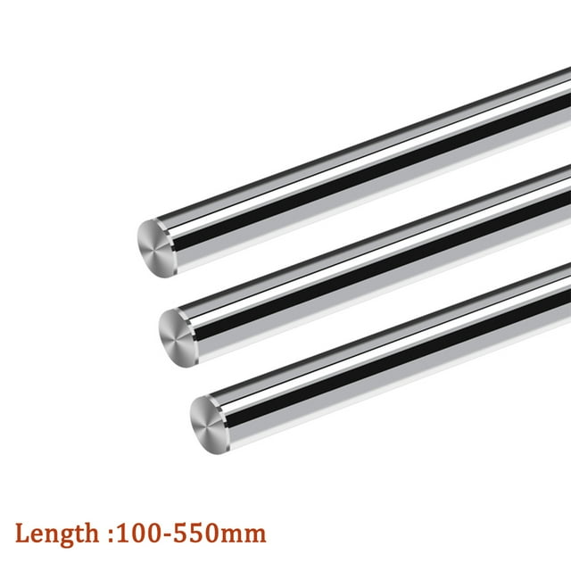 100mm-Diameter 8mm-Chrome Plated Liner Rods for 3D Printer, Linear ...