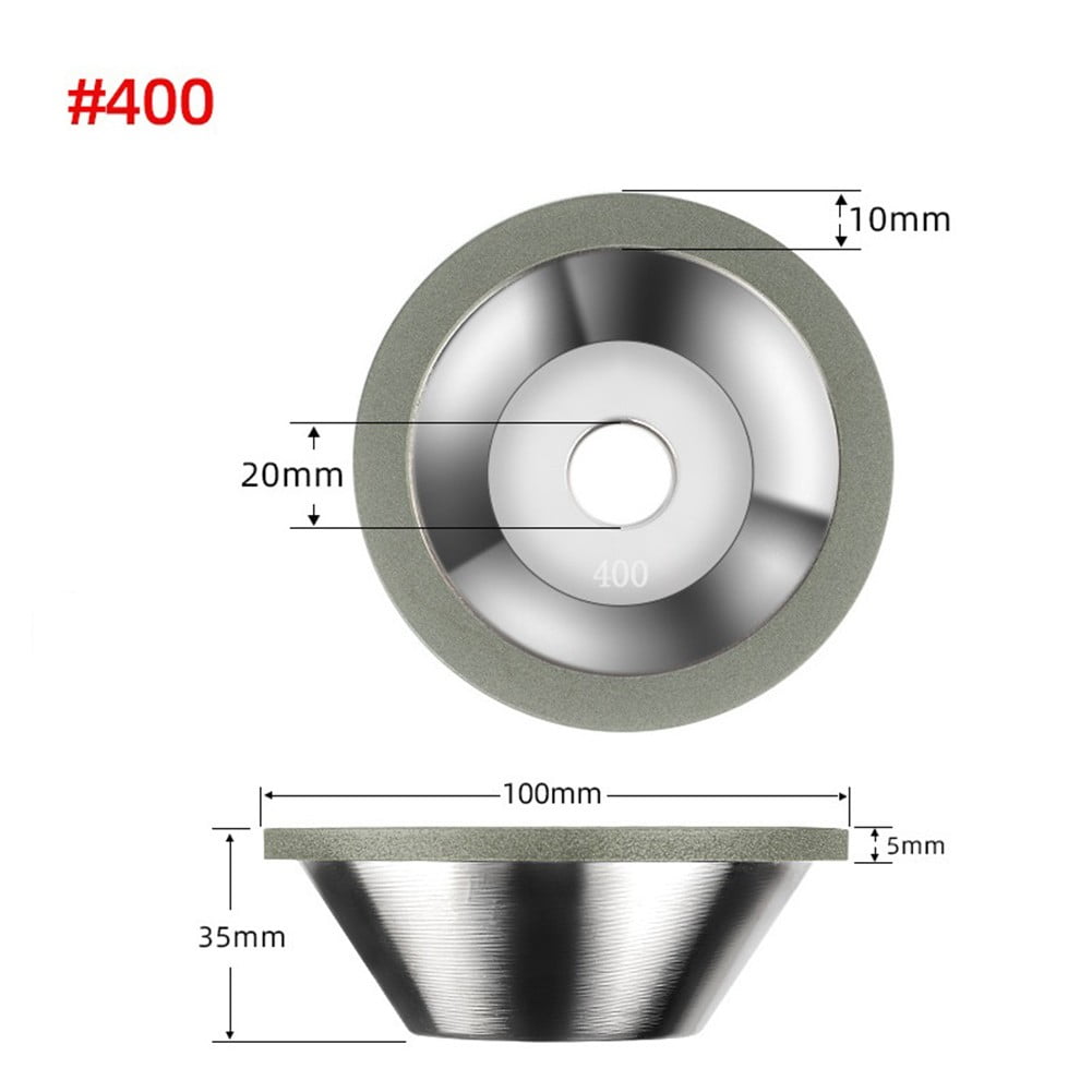 100mm Diamond Grinding Wheel Disc Cup Shaped Tungsten Steel Milling ...