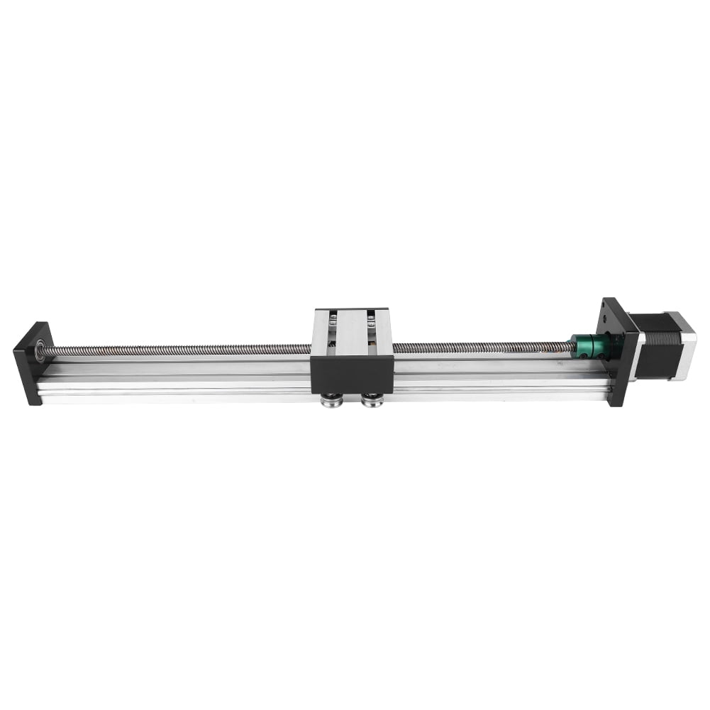 100mm Effective Range Single Shaft Ball Screw Linear Guide Rail Slide ...