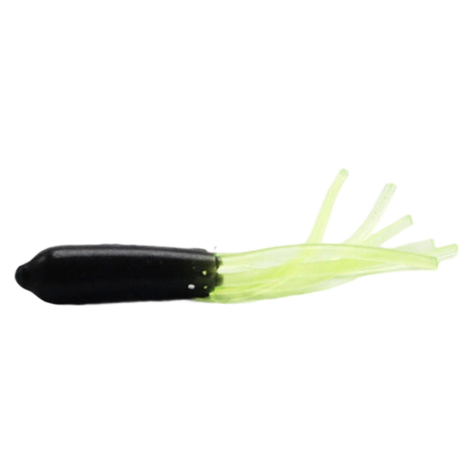 100pack Realistic Silicones Tube Fishing Lures 18 Color Durability ...
