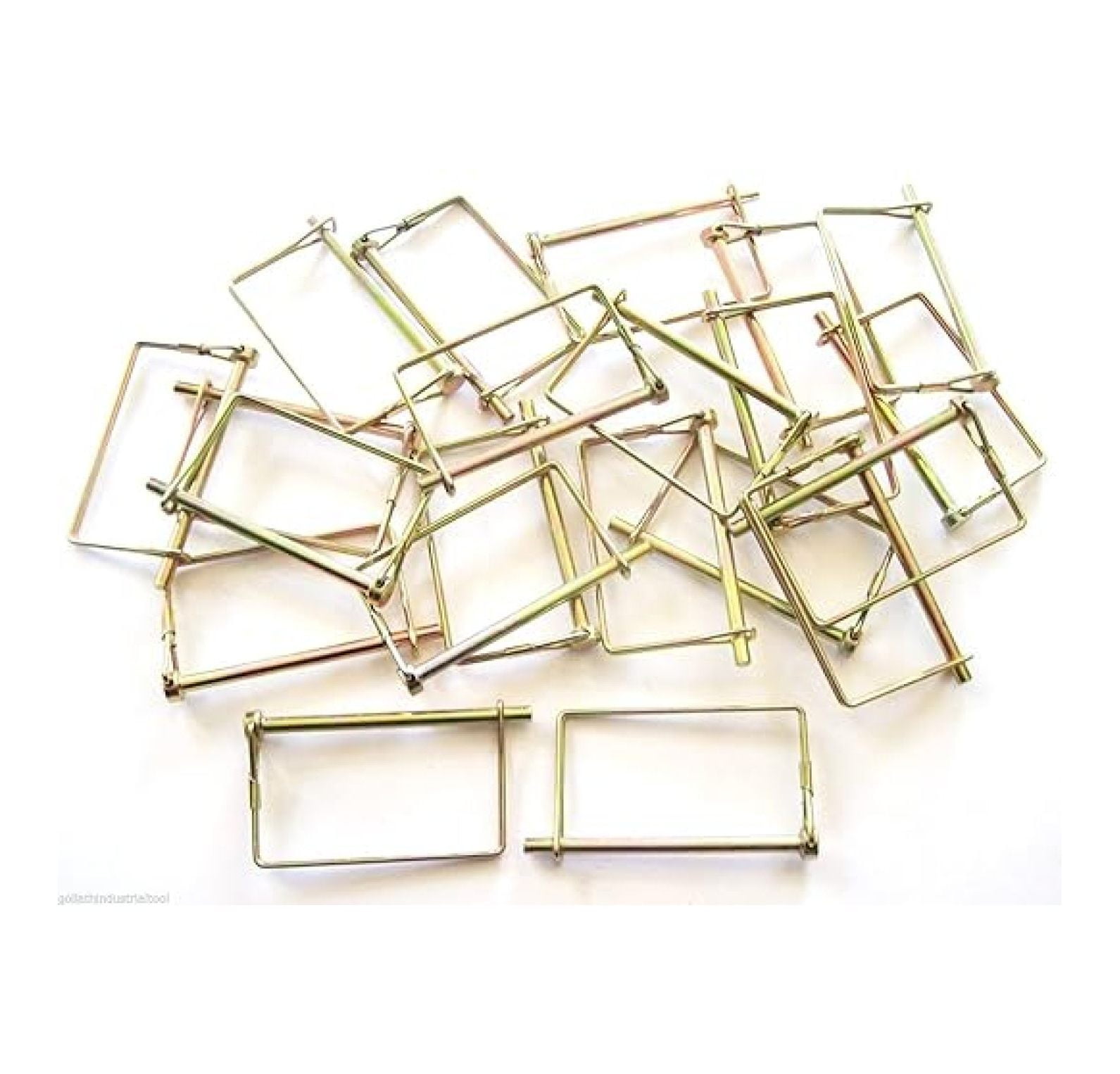 100pc 1/4" Square PTO Canopy Trailer Hitch Pins - Extra Long 3-15/16 ...
