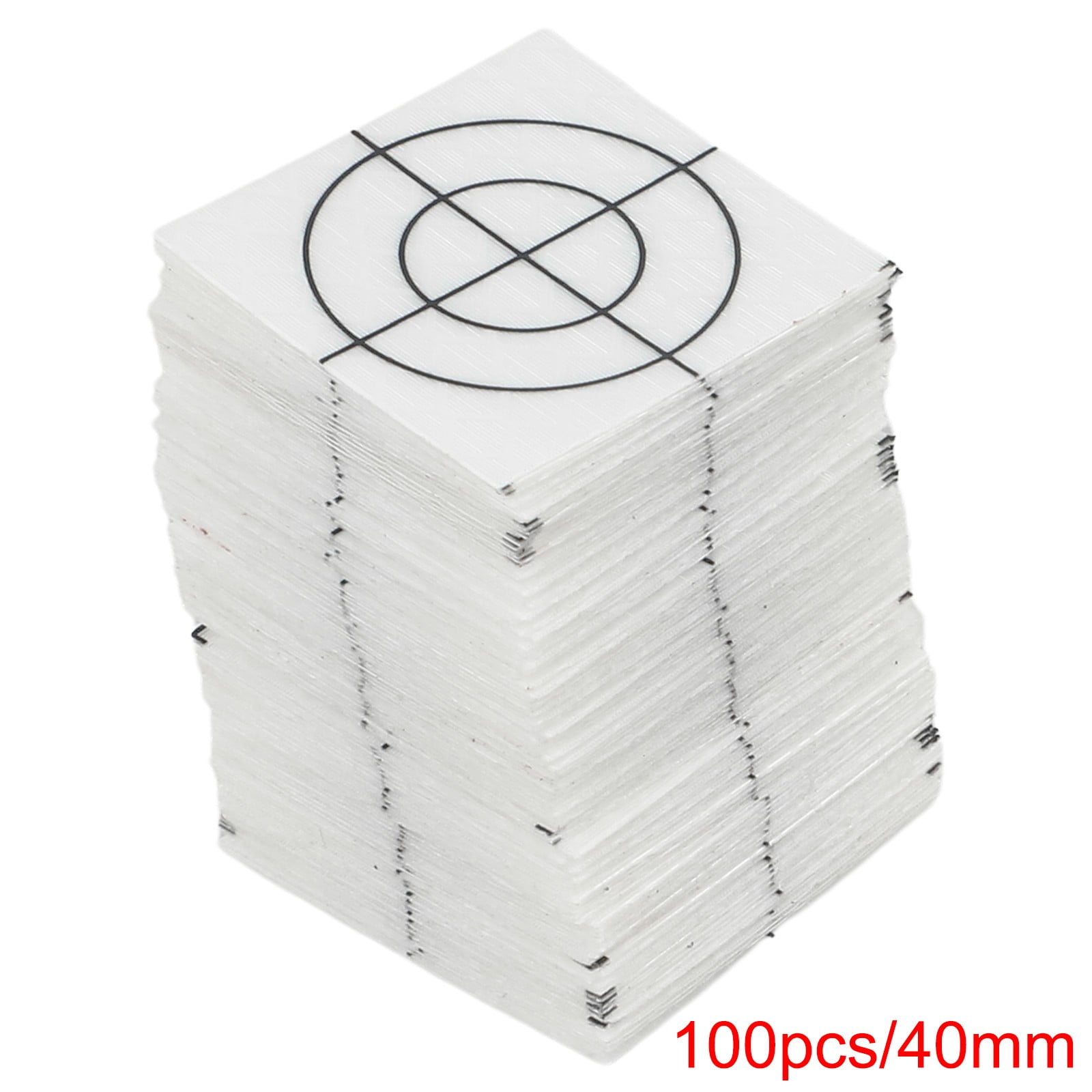 100pc Reflective Targets for Total Station Measurements - 20/30/40/50 ...