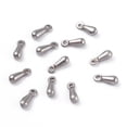 100pc Tarnish Resistant 304 Stainless Steel Charms Chain Extender ...