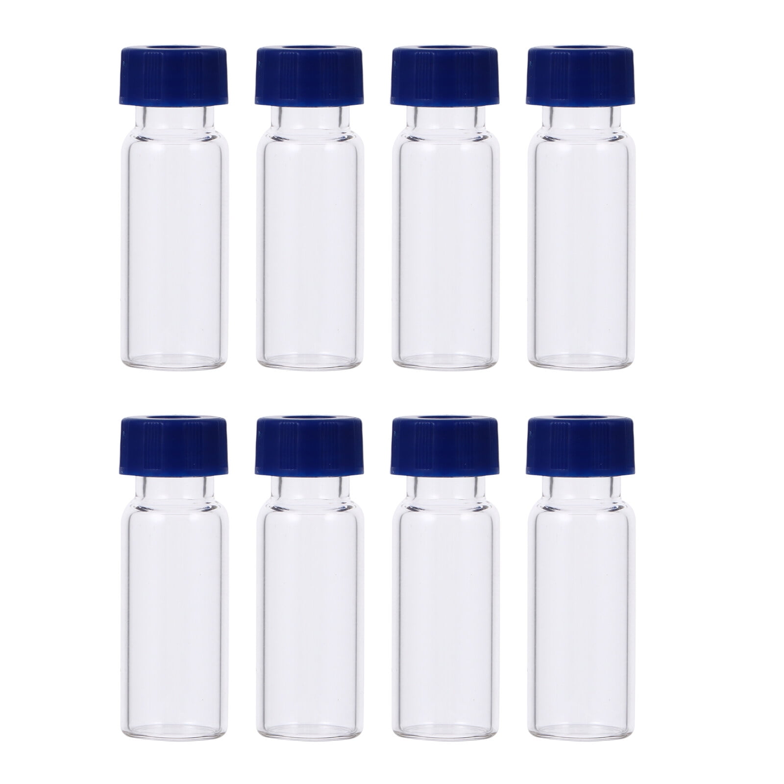 100pcs 1.5ml and 2ml Glass Sampling Vials Bottles for Liquid Sample ...