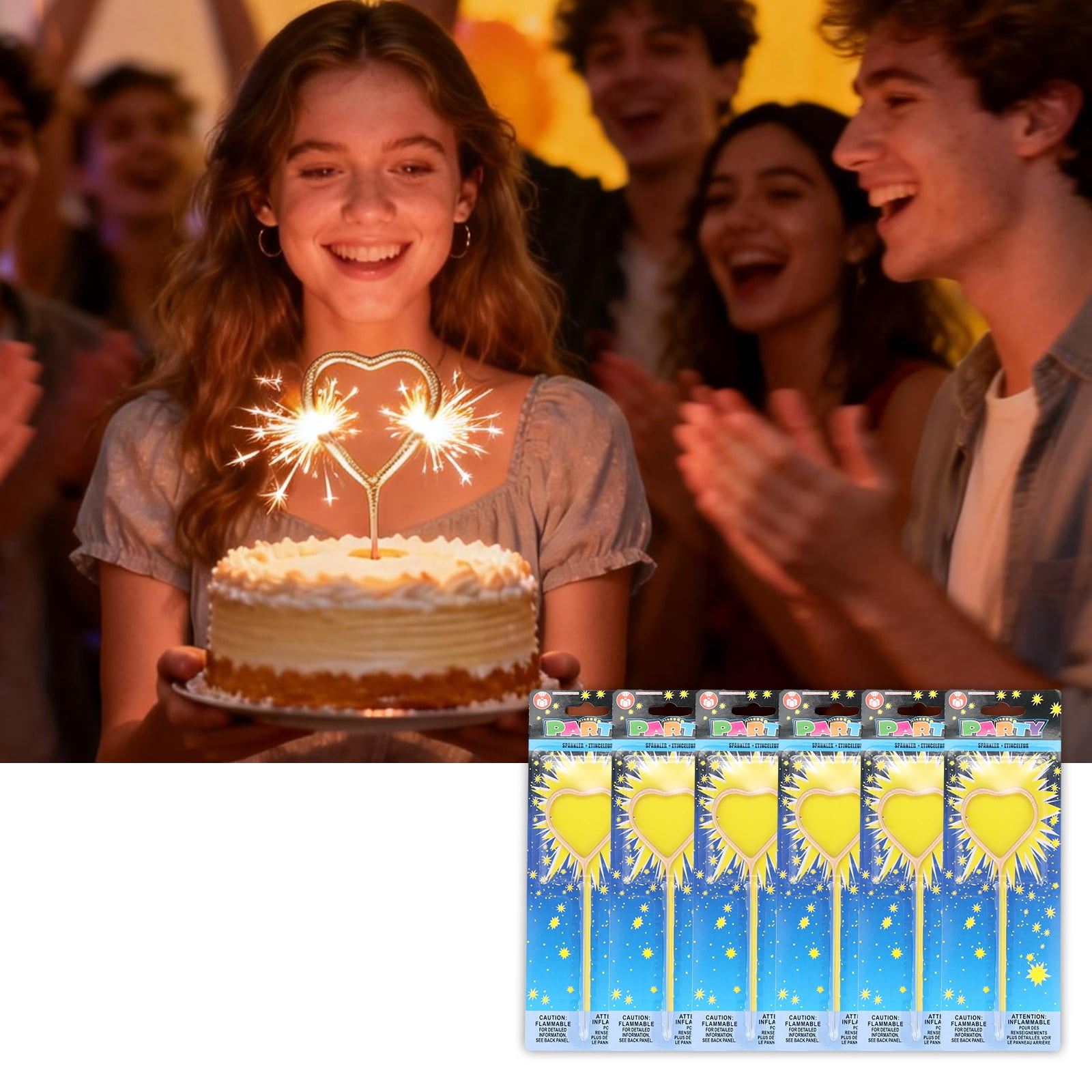 100pcs 12 Inch Fireworks Sparklers Sticks, Safe Long Sparklers ...