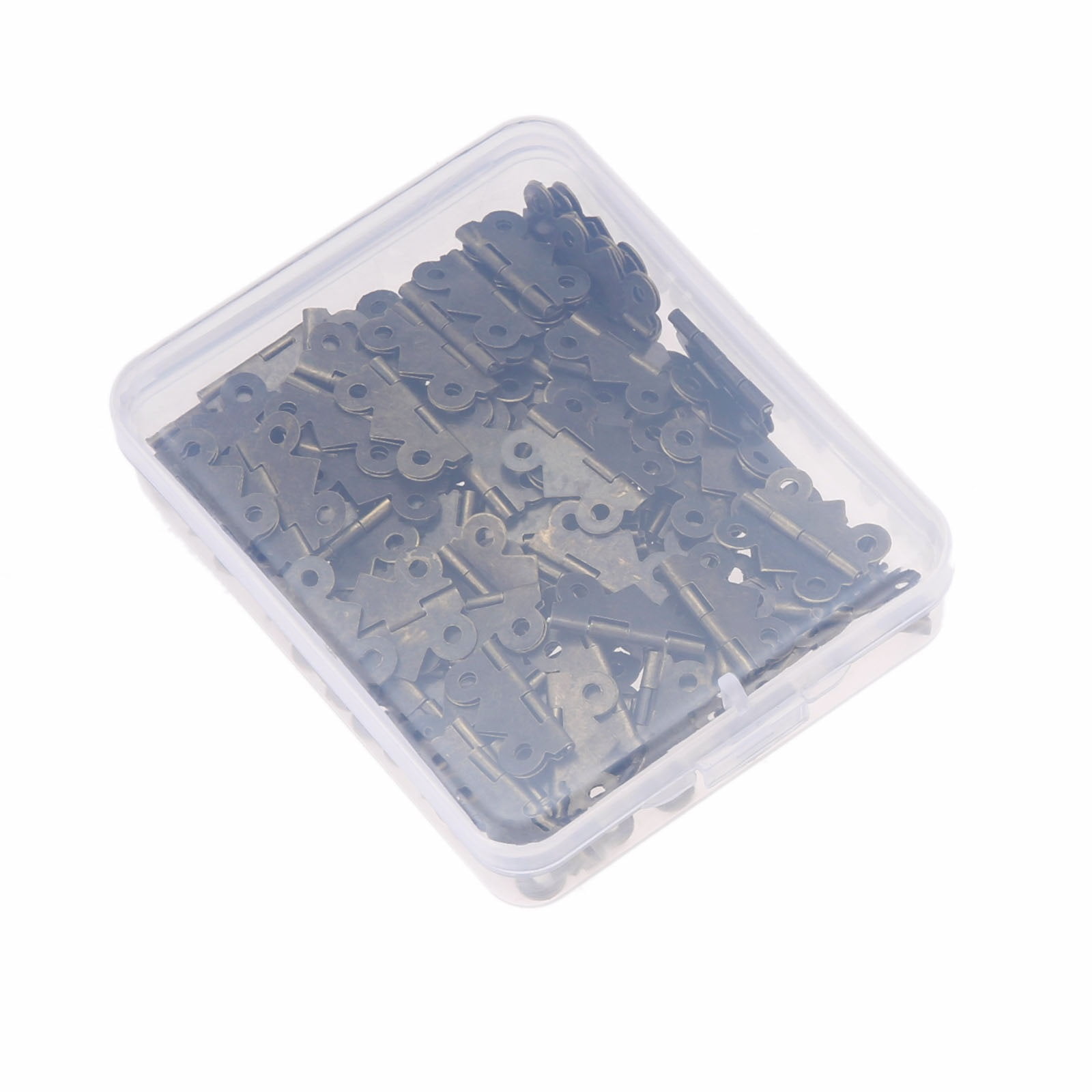 100pcs 25x20mm Mini Butterfly Door Hinge Cabinet Jewellery Box ...