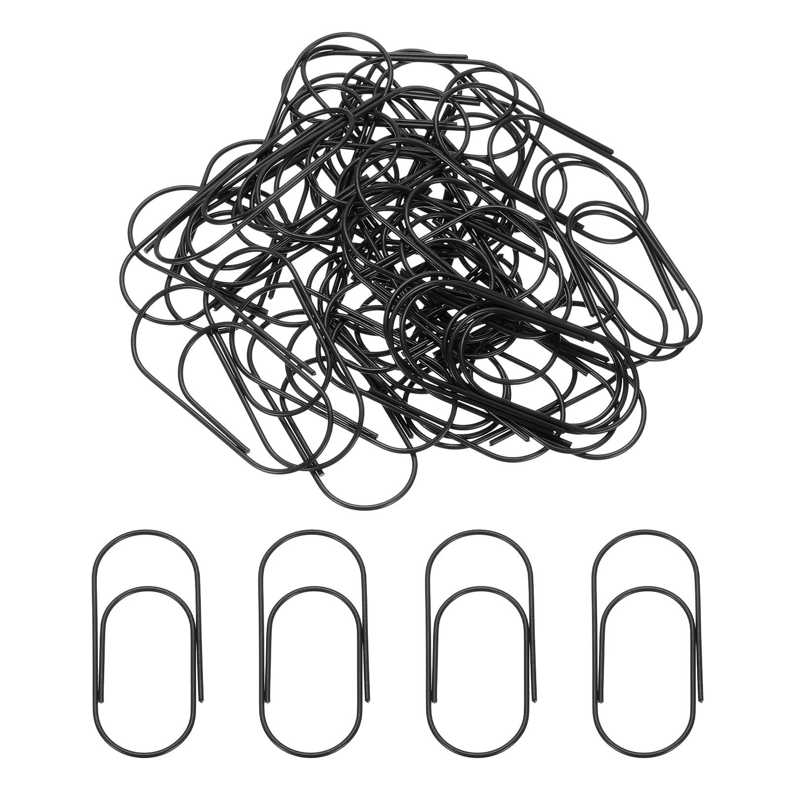 100pcs 2inch Paper Clip, 50mm Large Paper Clip Medium Cute Huge Metal ...