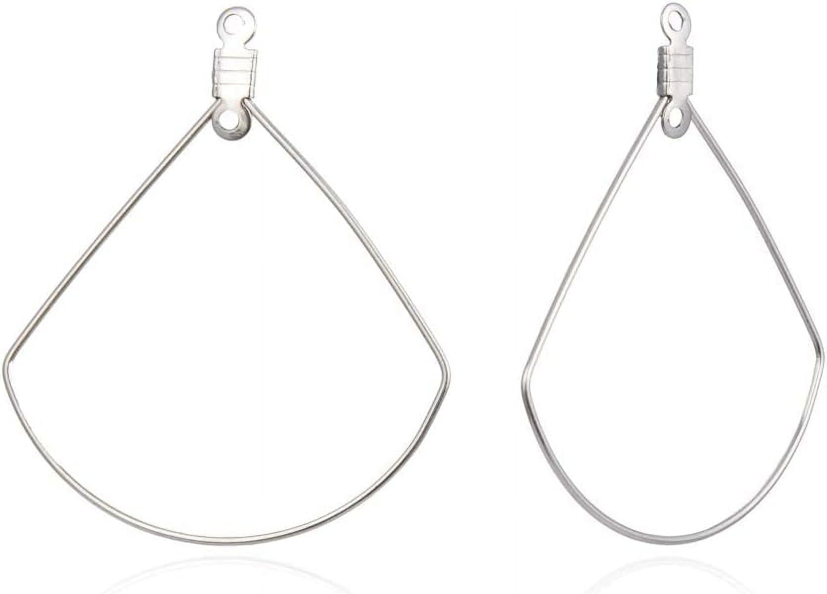 100pcs 304 Grade Surgical Stainless Steel Hypoallergenic Circular ...