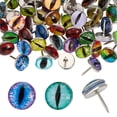 100pcs 50 Styles Eye Push Pins Drawing Pins Thumb Tacks Dragon Cat ...