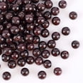 100pcs 8mm Natural Garnet Stone Beads Pyope-Garnet Beads Round Loose ...