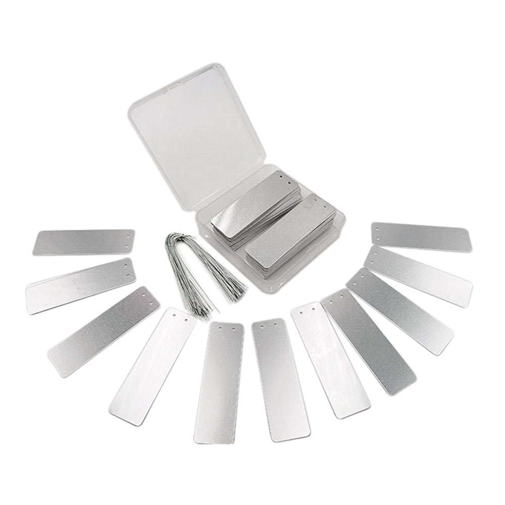 100pcs Aluminum Plant Labels, Metal Plant Tags, Tree ID Tags Plant ...