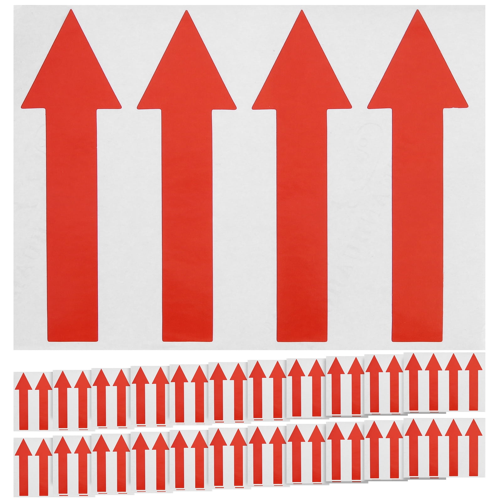 100pcs Arrow Stickers Adhesive Signs Marking Indication Labels ...