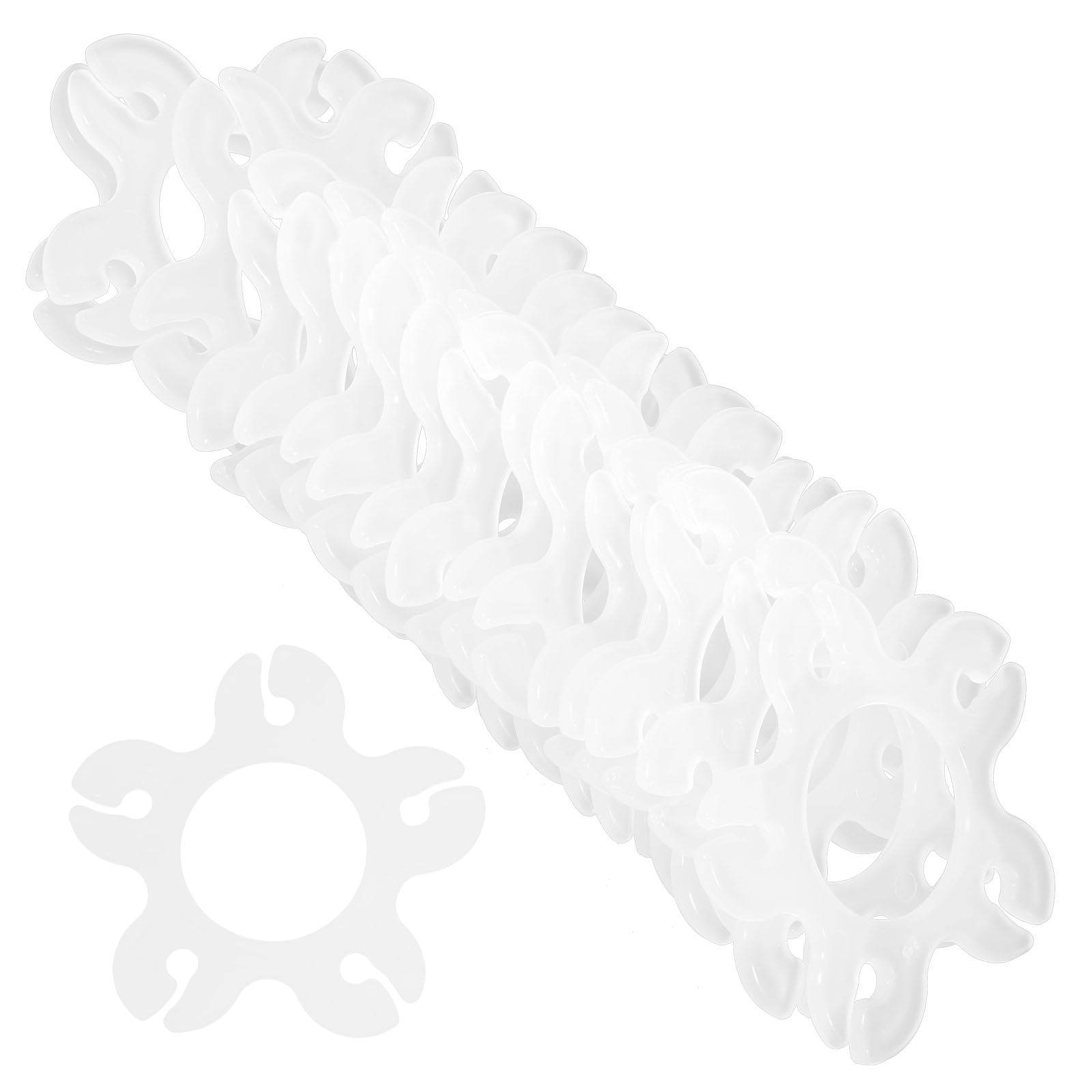 100pcs Balloon Clips for Balloon Arch Reusable Flower Shape Balloon ...