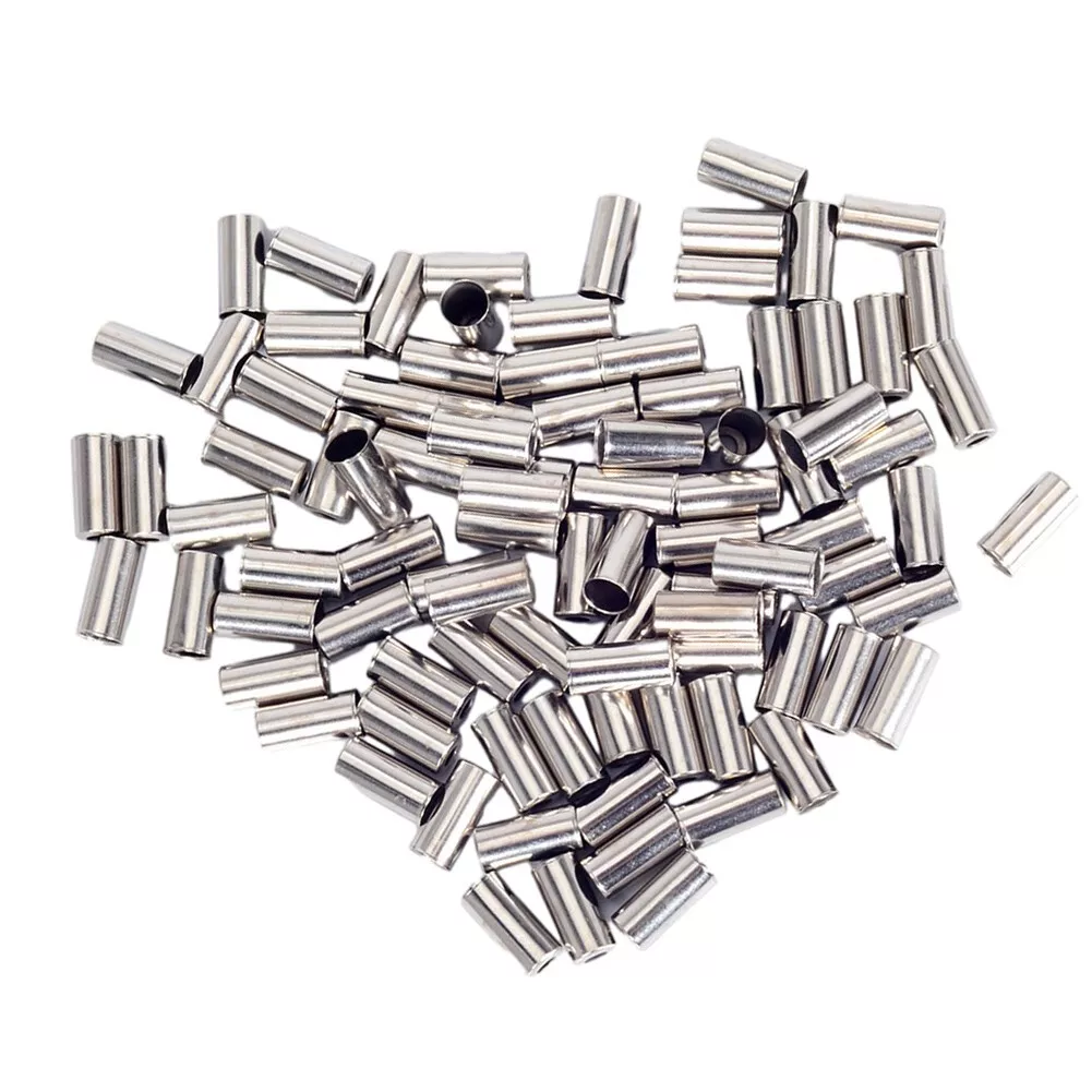 100pcs Bicycle Brake Cable Housing Ferrule End Cap MTB Gear Cable ...