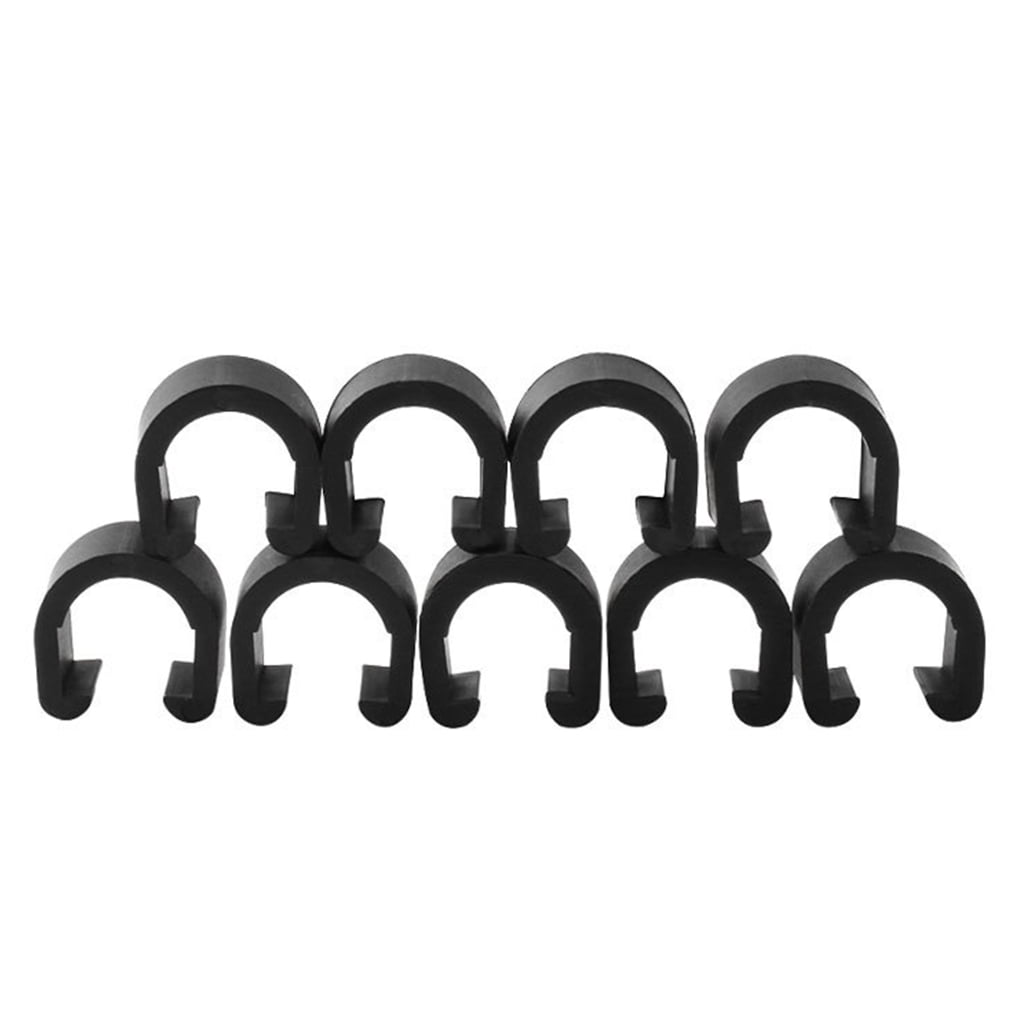ROZYARD 100pcs Bike Brake Derailleur Shifts Cable C-Clips Clamps for ...