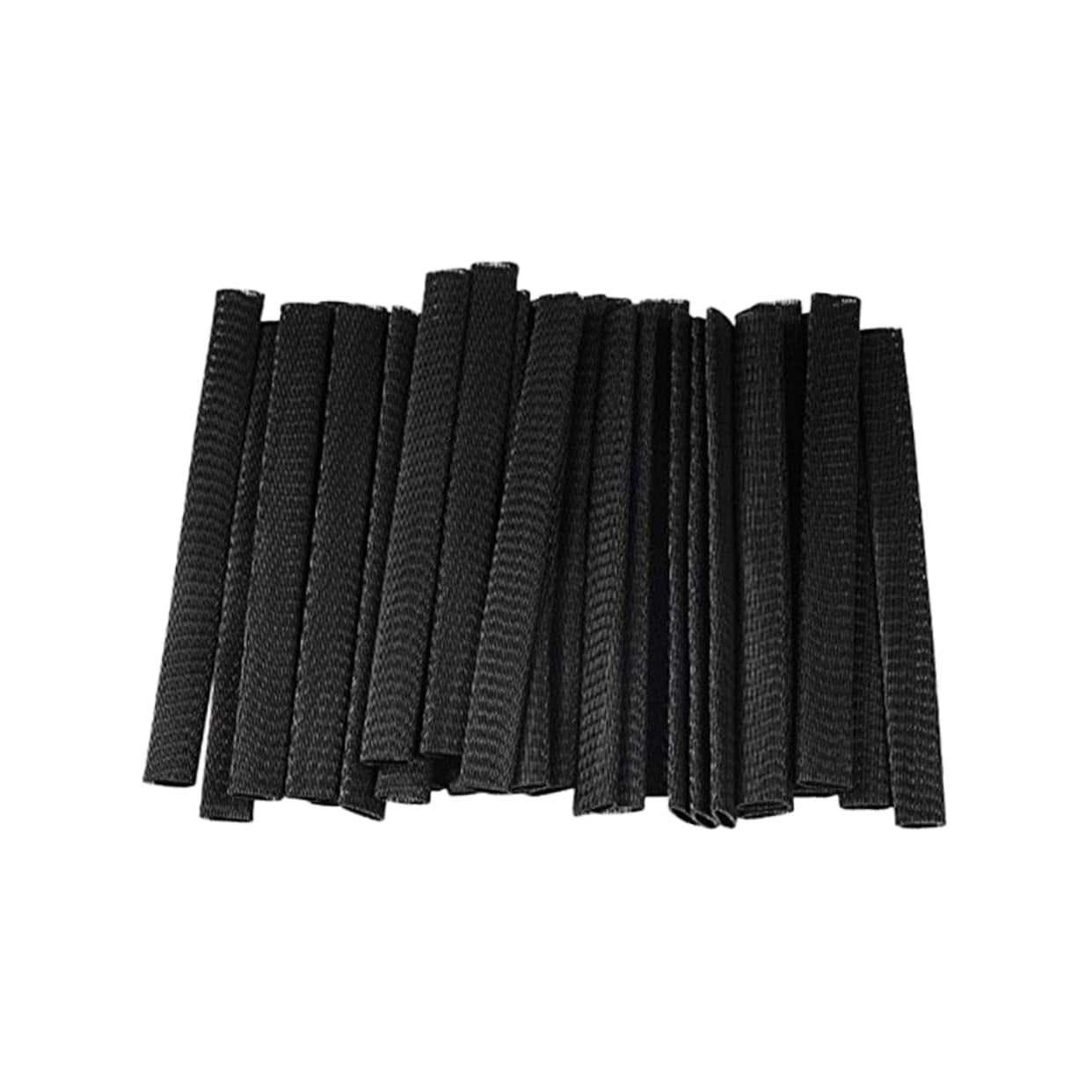 100pcs Black Makeup Brush Mesh Covers Elastic Cosmetic Brush Protector ...