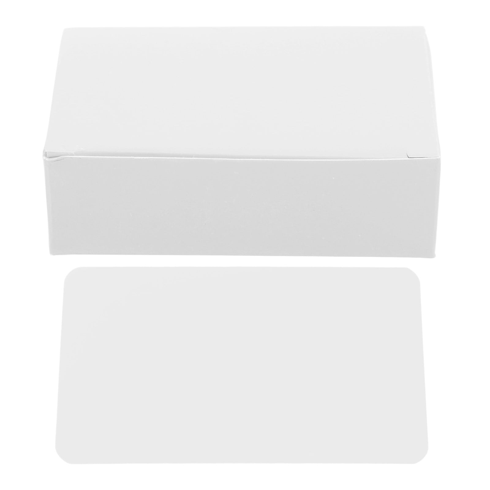 HEMOTON Green Blank Paper Cards with Rounded Corners for Learning Ideal ...