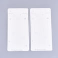 100pcs Cardboard Hair Clip Display Cards Rectangle Ivory 14.9x6.9cm ...