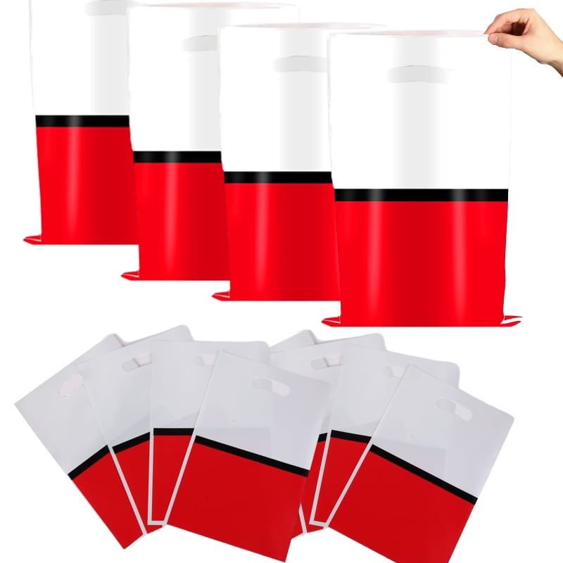 100pcs Cartoon Animation Party Gift Bags, 6.5x9.84in Cartoon Ball ...