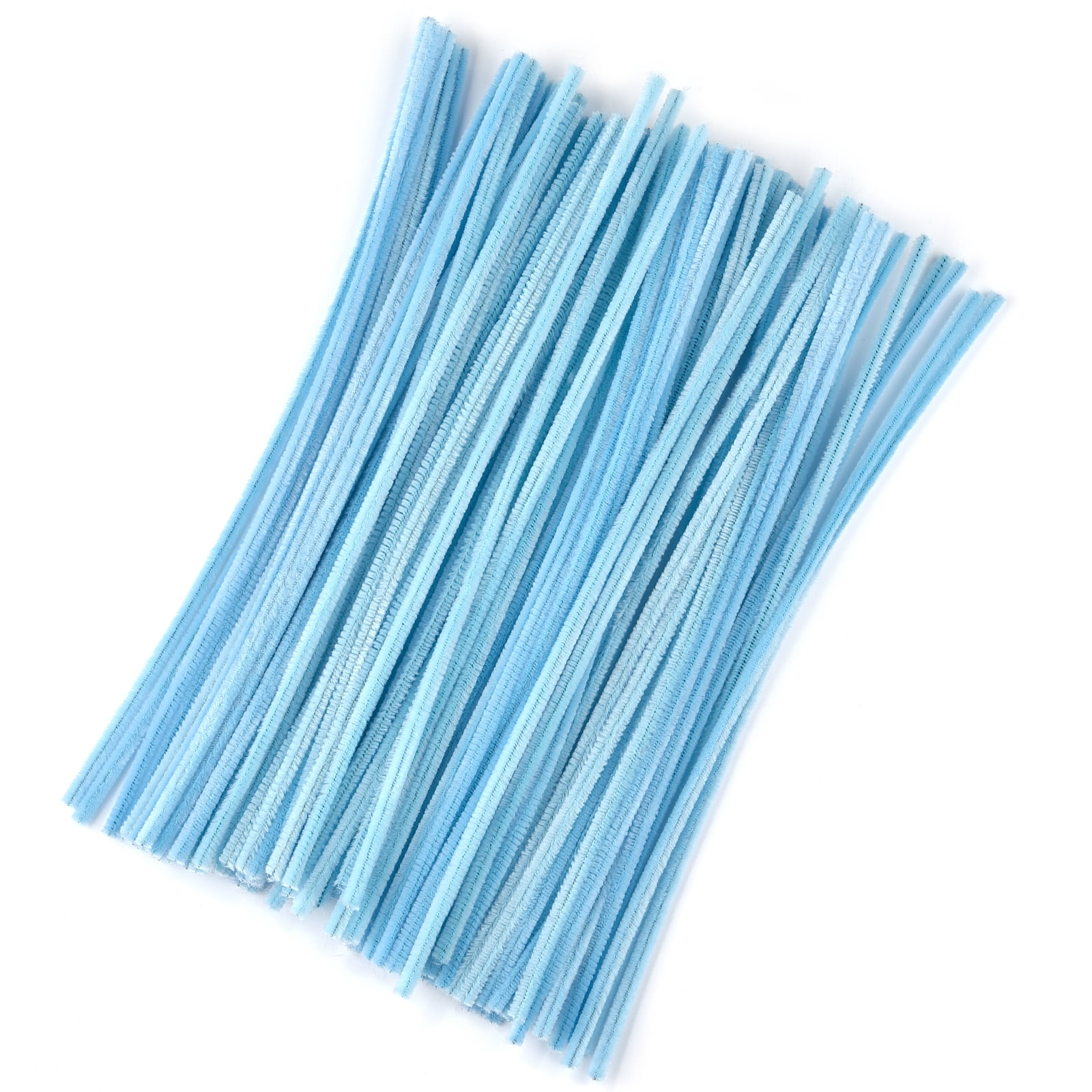 100pcs Chenille Stems Toys DIY Strips Twist Bar Anvil Wire Craft Pipe ...