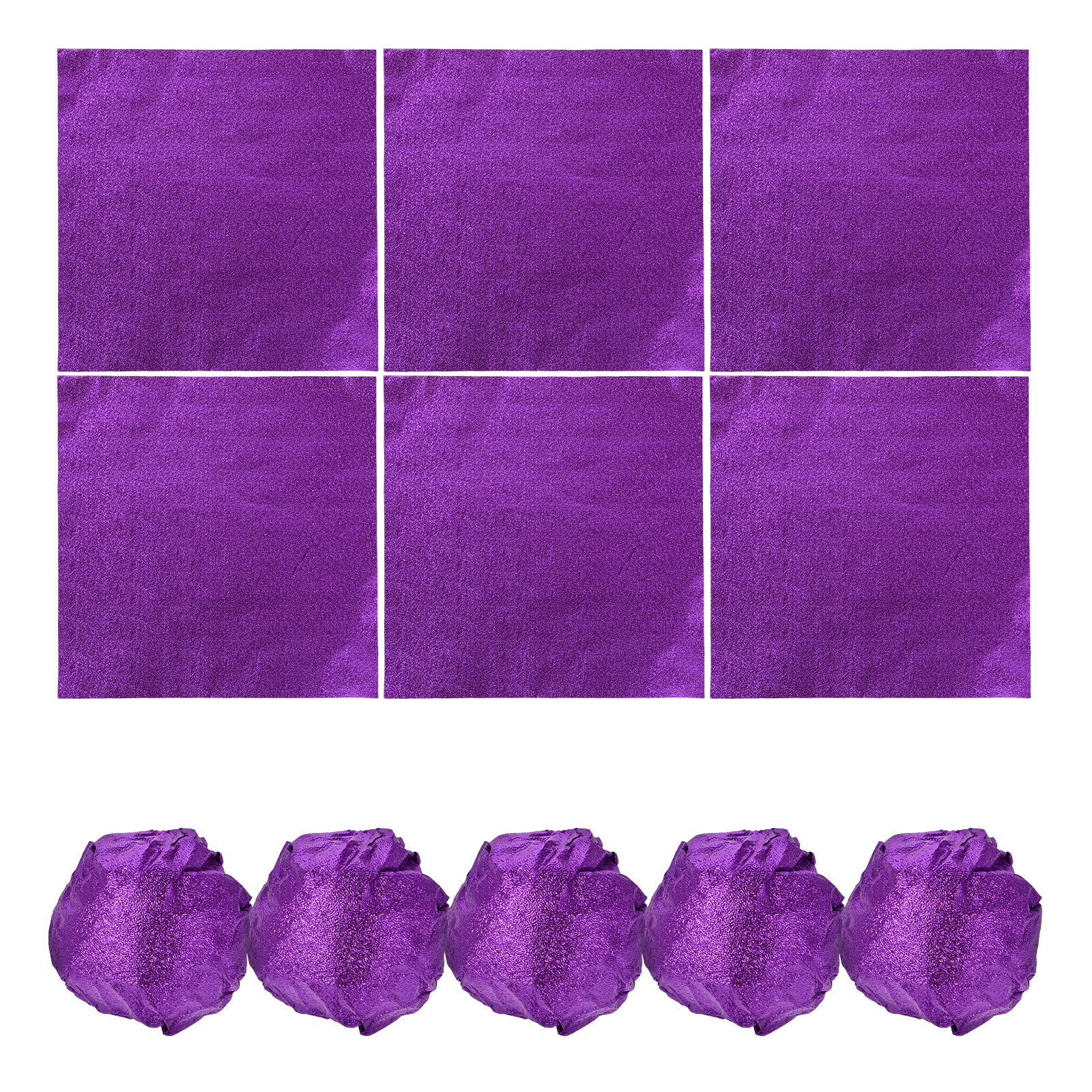 100pcs Chocolate Candy Wrappers Aluminum Foil Paper Foil Candy Wrappers ...