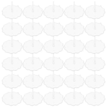 Cake Marker, Plastic, Double Sided, Each Side a Different # of Portions ...