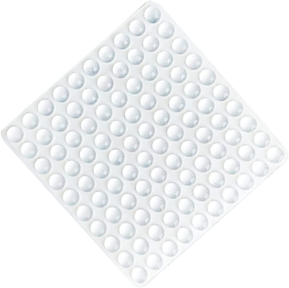 100pcs Clear Rubber Feet, Cupboard Stoppers, Bumper Pads Adhesive ...