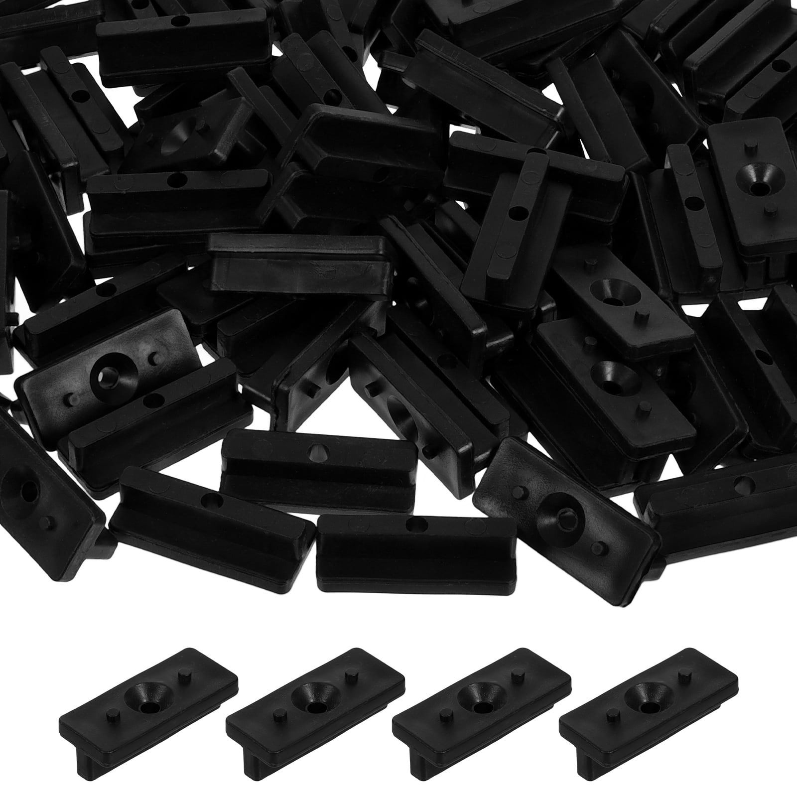 100pcs Composite Decking Board Clip Foam Board Fastener Narrow Gap Deck ...