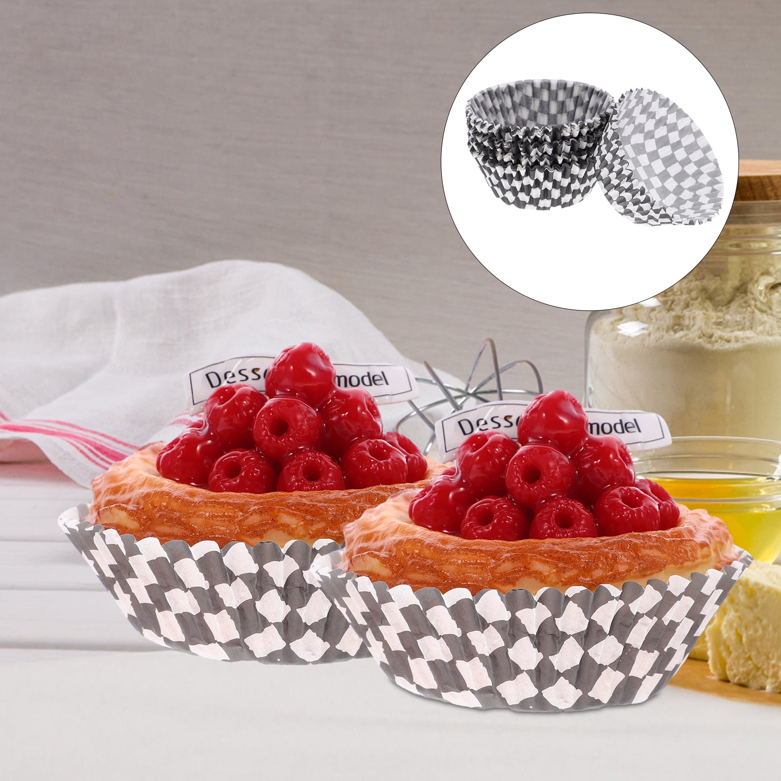 100pcs Cupcake Wrappers Paper Baking Cup Cupcake Liners Muffin Baking ...
