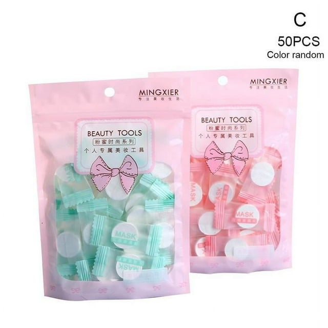 100pcs DIY Natural Skin Care Compred Cotton Face Sht Mask Paper U.K O7N ...