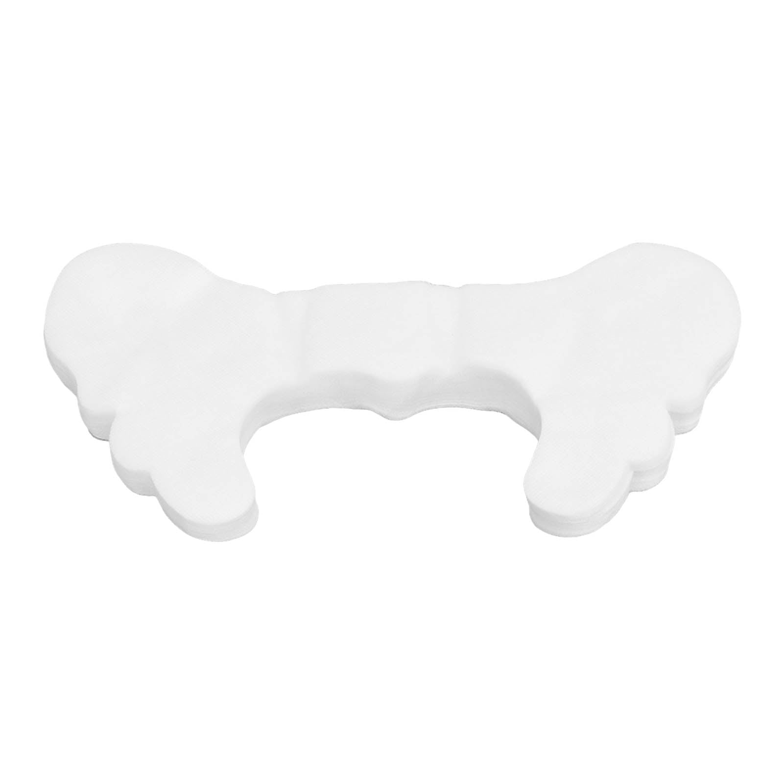 100pcs DIY Thin Silk Cheek Mask Paper Beauty Salon Disposable Butterfly ...