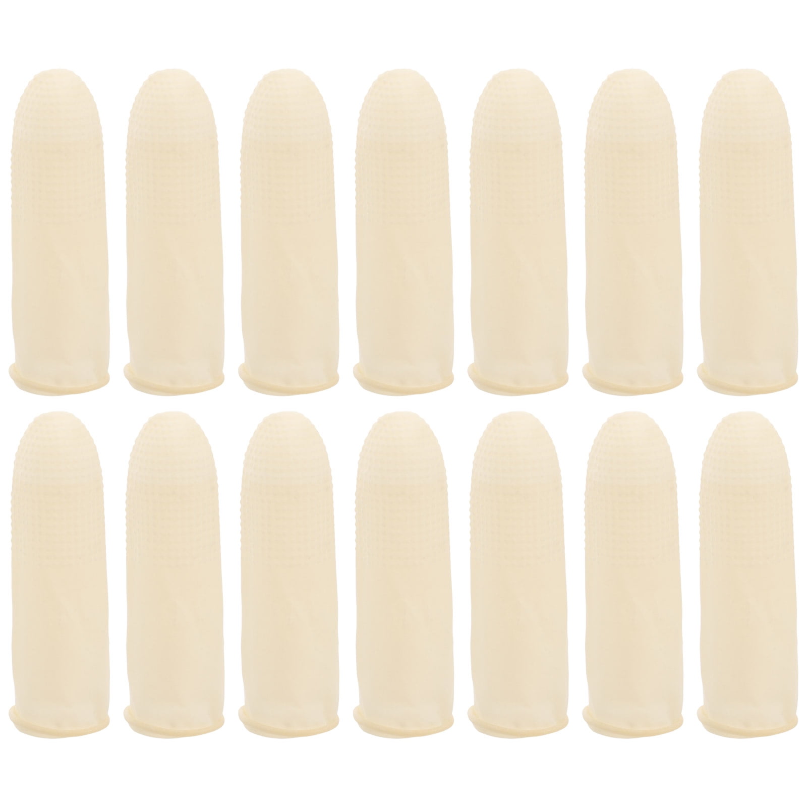 100pcs Disposable Finger Cots Latex Fingertip Protective Cover Eyelash ...