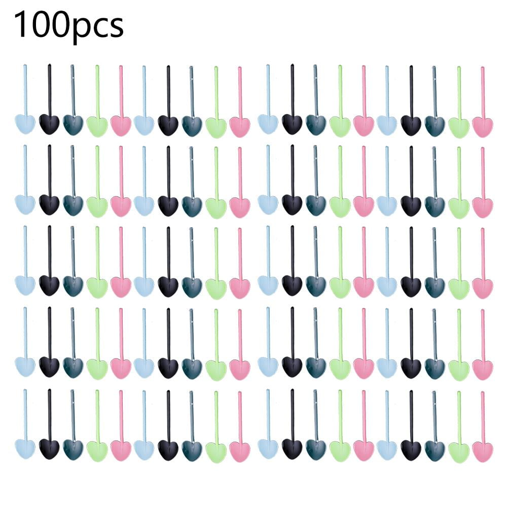 100pcs Disposable Love Spoons - Ideal for Parties, Weddings, Festivals ...