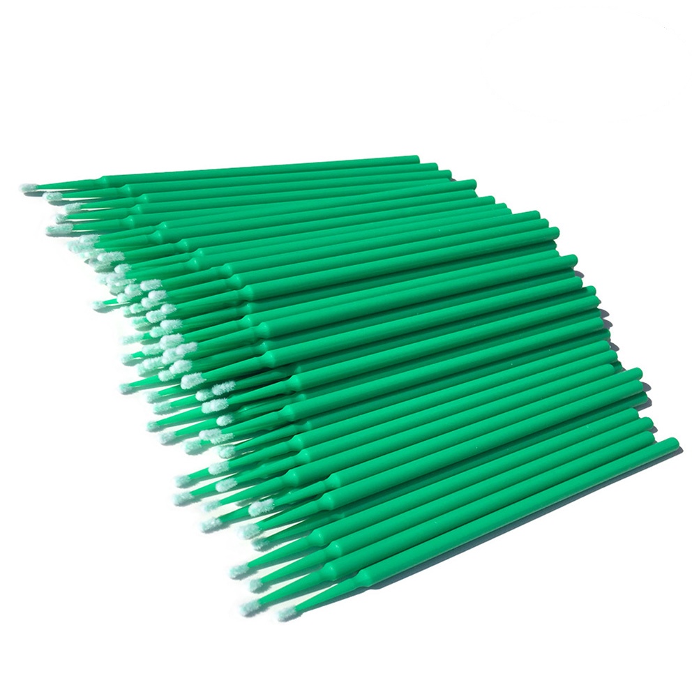 100pcs Disposable Micro Applicator Brushes Eyelash Extension Cotton ...